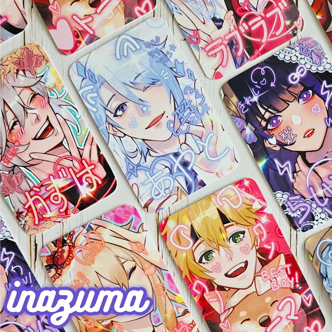 Genshin Impact Inazuma Cheki-style Photocards - Etsy