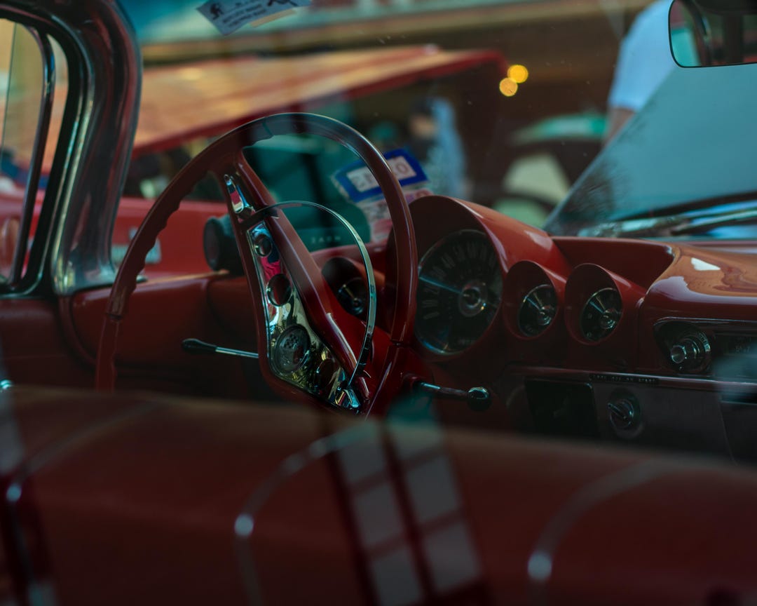 Cherry Red Classic - Car Photography - Digital Download - Etsy