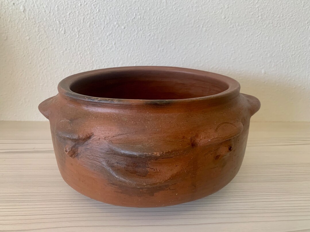 Rustic Clay Fire "fish" Pot - Peruvian? - Etsy