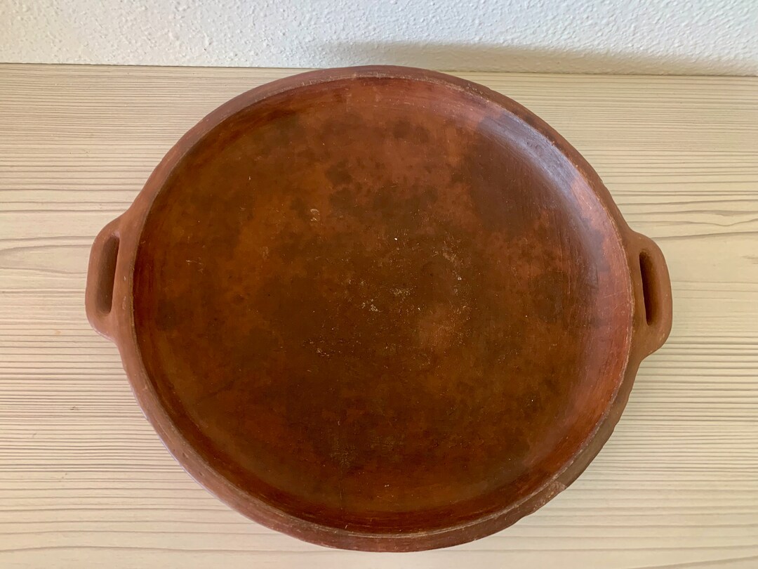 Rustic Fire Clay Serving Tray - Possibly From Peru - Etsy