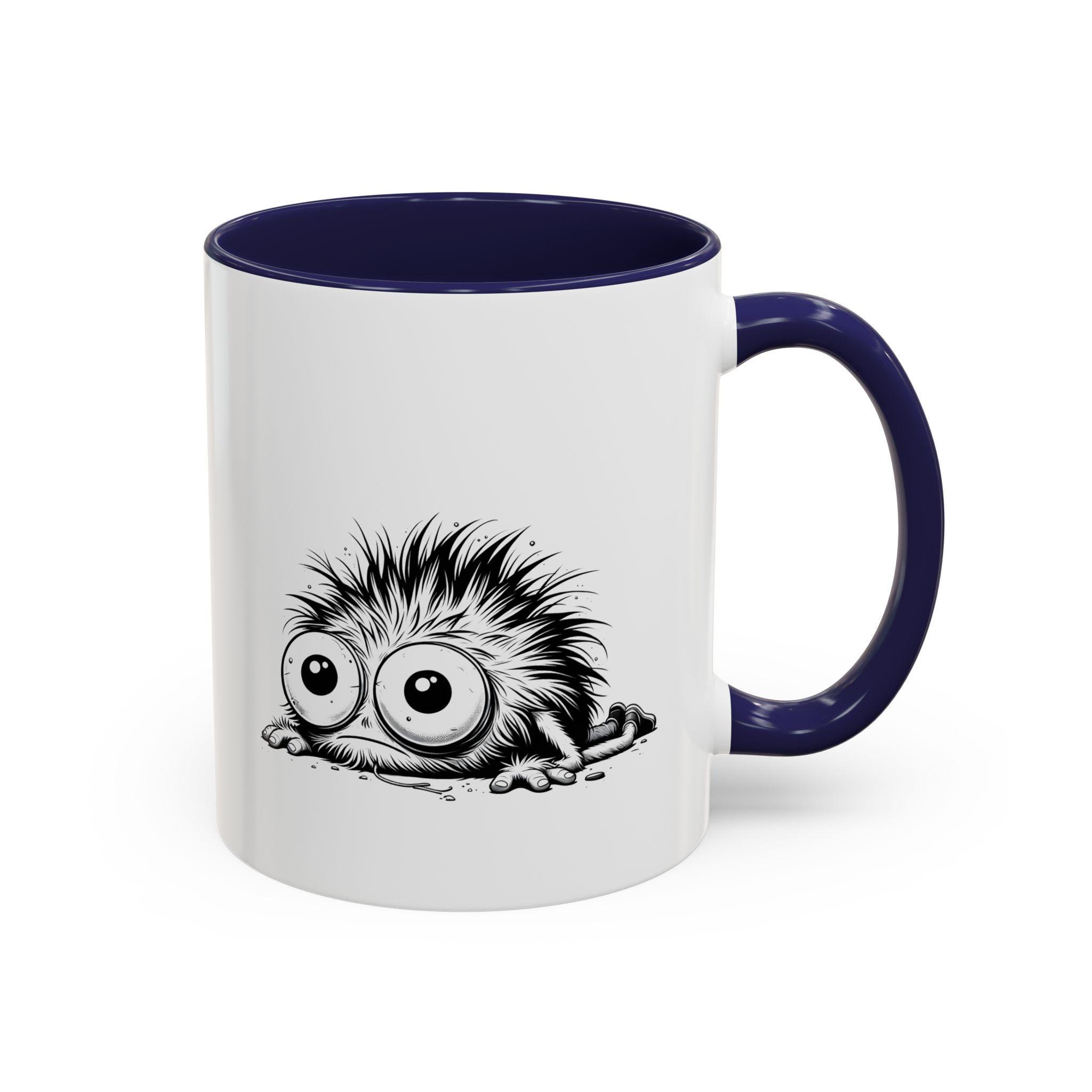 Sarcastic Furry Monster Mug It's Fine, I'm Fine Quirky Coffee Cup - Etsy