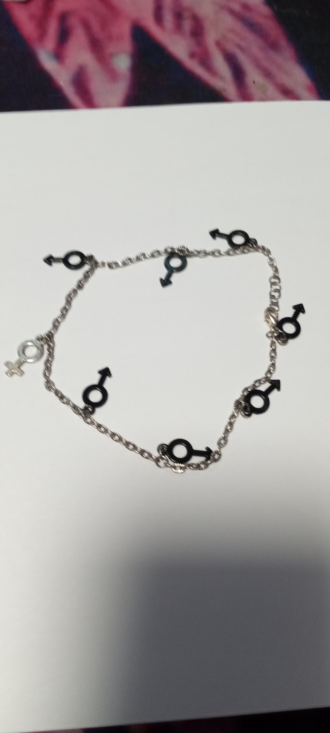 QOS / Queen of Spades Anklet - Etsy