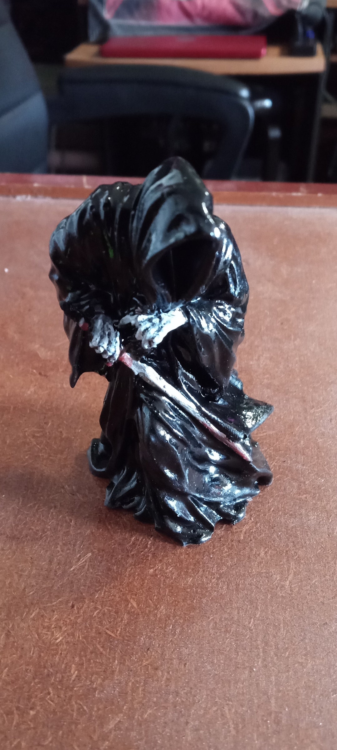 Grim Reaper / Dark Rider / Ring Wraith Drawing Sword Walking Slumped ...