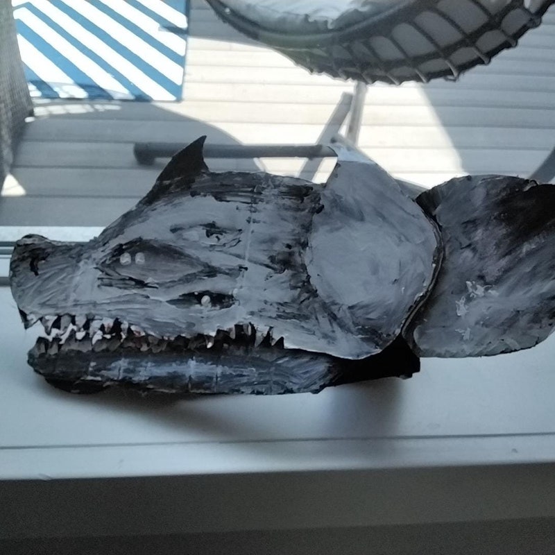 Paper Dragon Puppet Base - Etsy