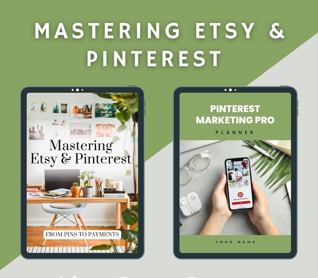 Mastering Etsy and Pinterest Guide | From Pins to Payments | Pinterest Planner Bonus Guide ...