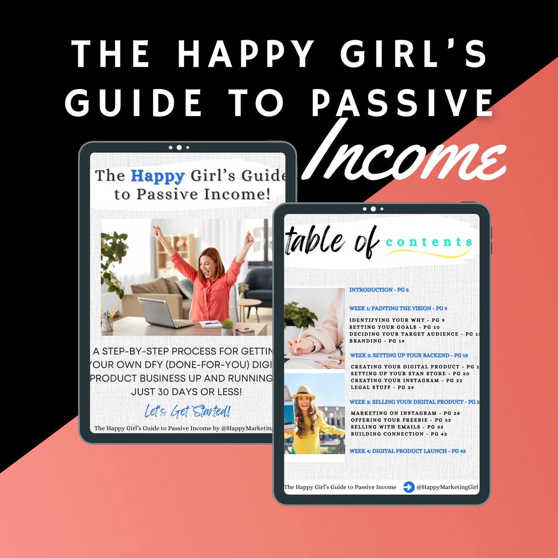 The Happy Girl's Guide to Passive Income Passive Profit Playbook ...