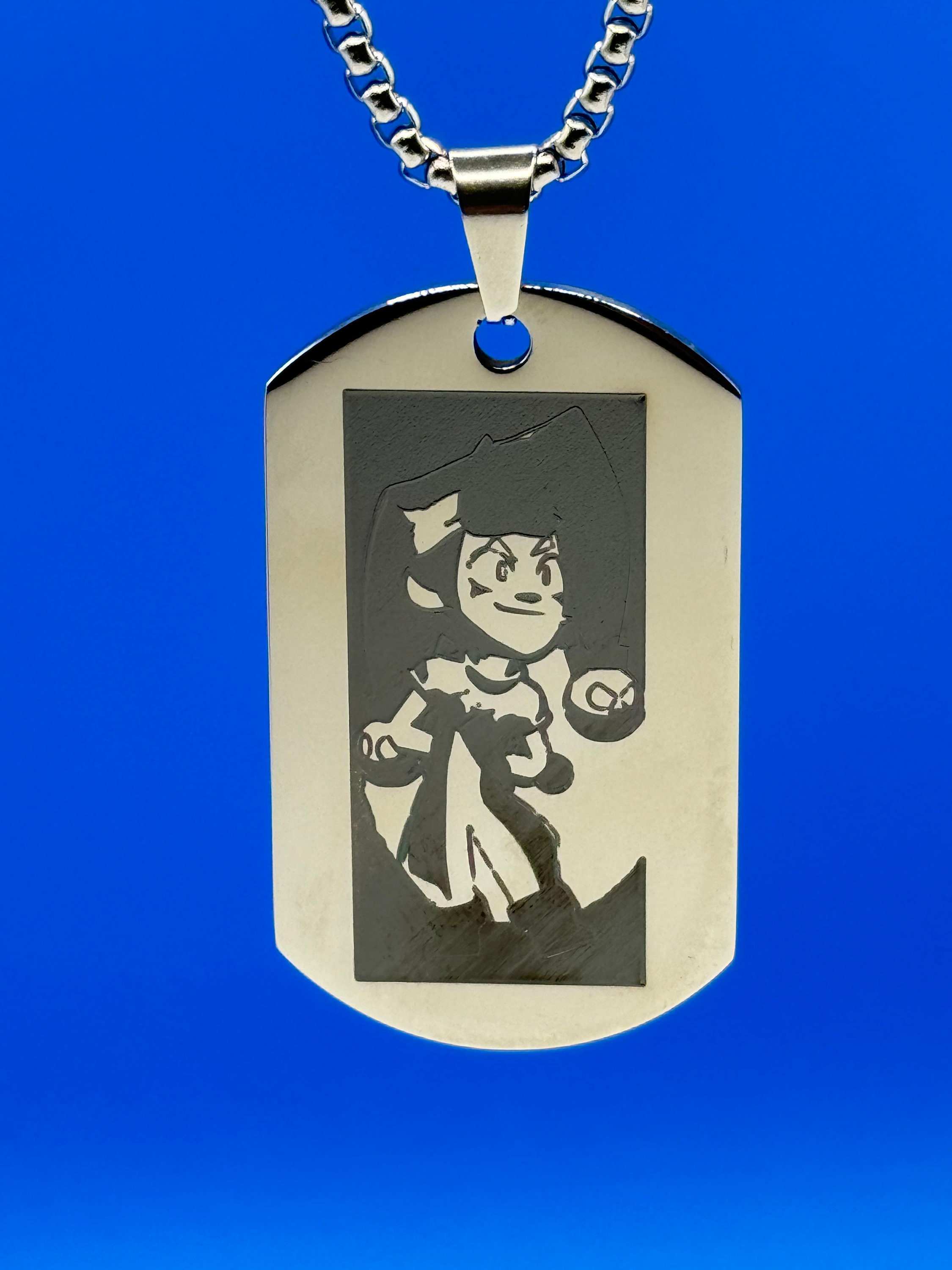 Brawl Stars Chester Dog Tag - Etsy