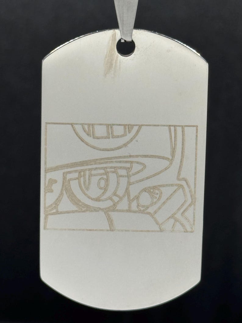 Brawl Stars Darryl Dog Tag Laser Engraved - Etsy Australia