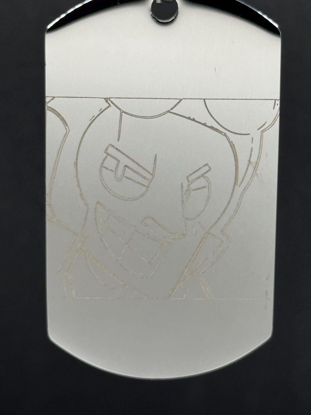Brawl Stars Brock Dog Tag Laser Engraved - Etsy