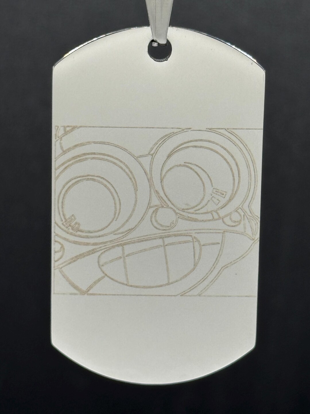 Brawl Stars Carl Dog Tag Laser Engraved - Etsy
