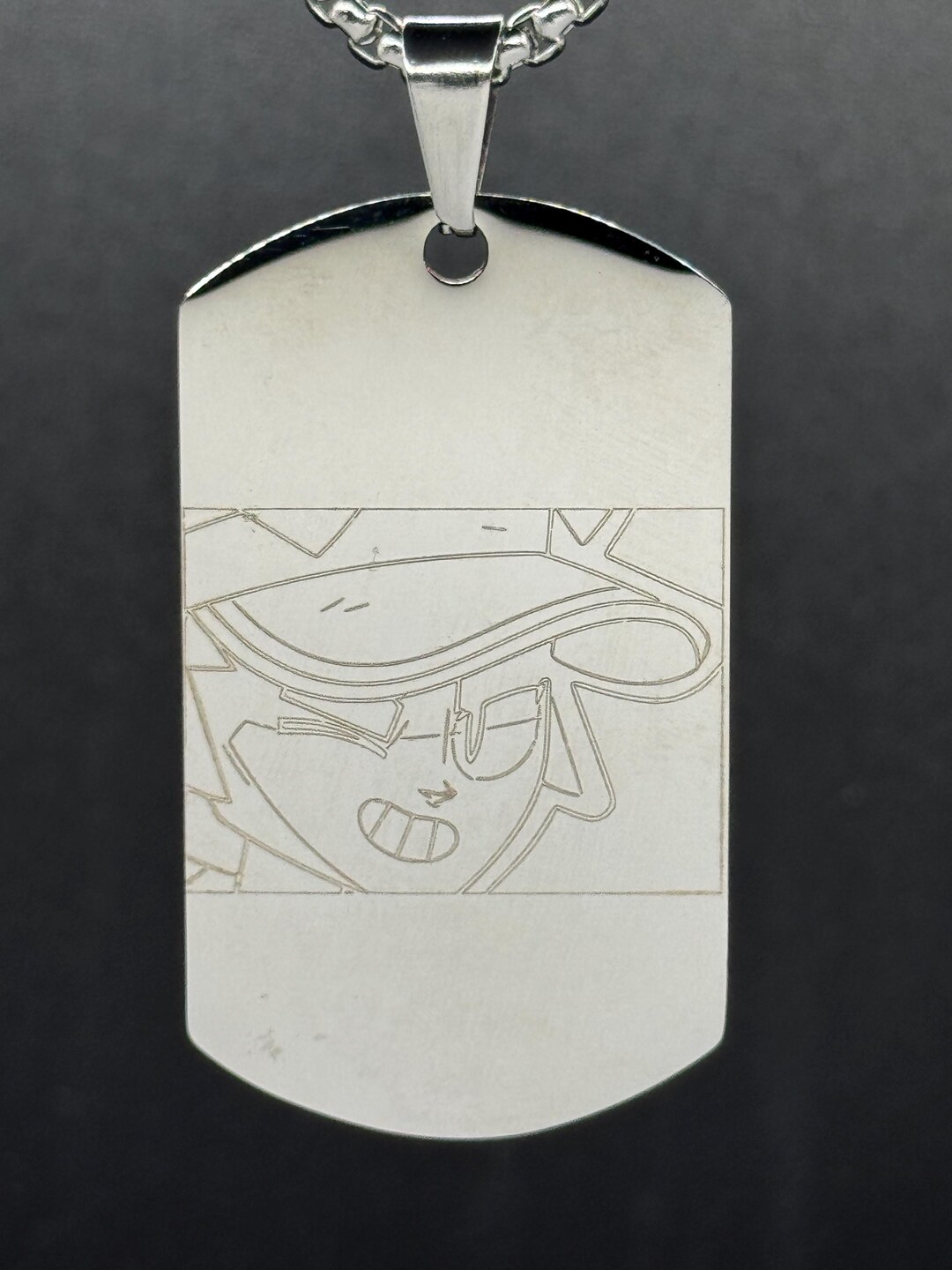 Brawl Stars Fang Dog Tag Laser Engraved - Etsy