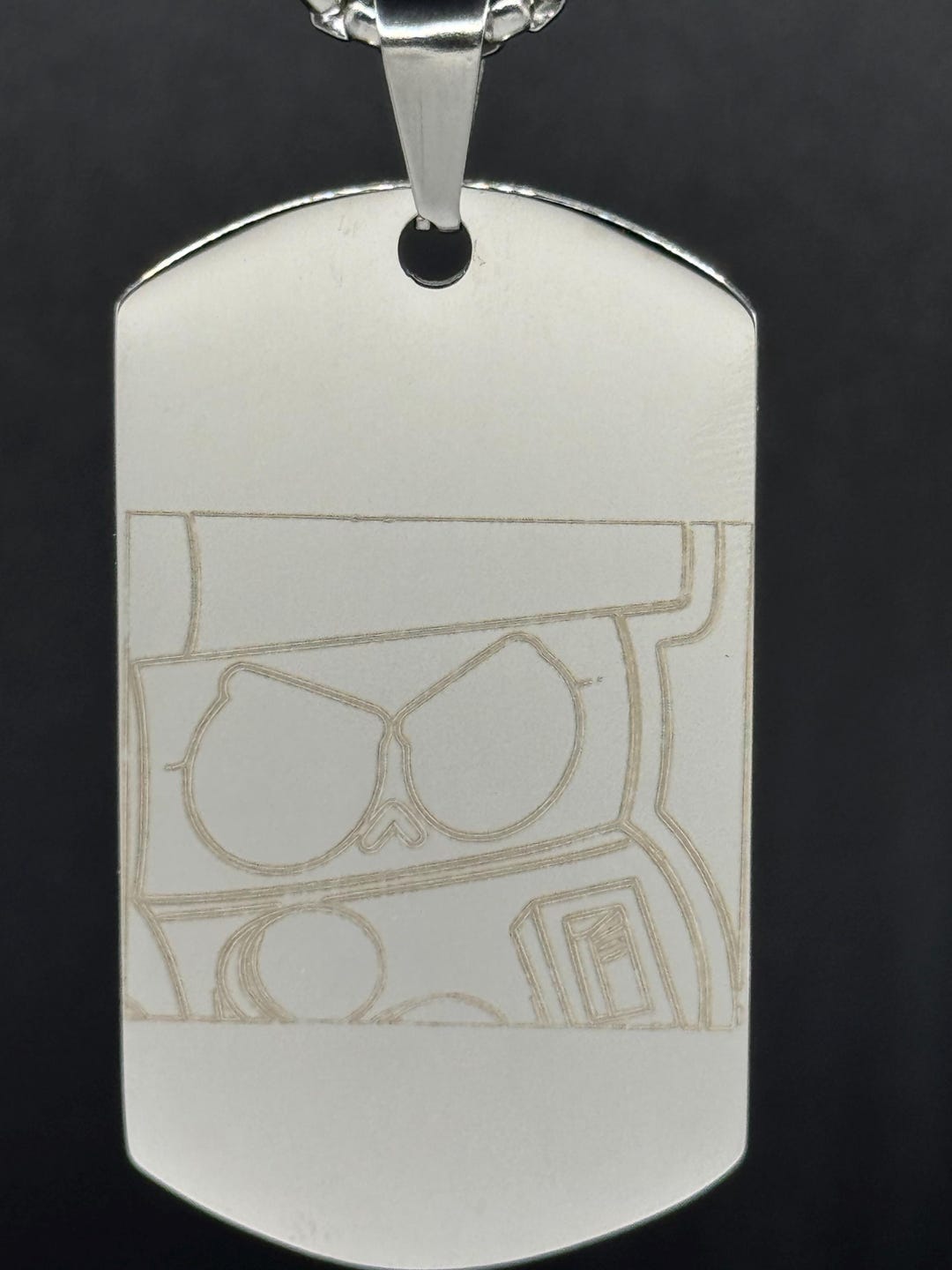 Brawl Stars 8-bit Dog Tag Laser Engraved - Etsy