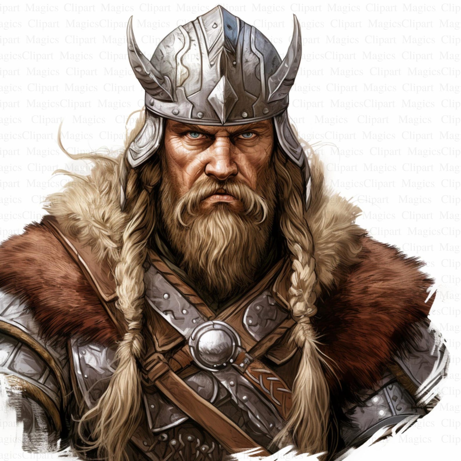 Viking Clipart | 5 High Quality Jpgs | Digital Download | Viking ...