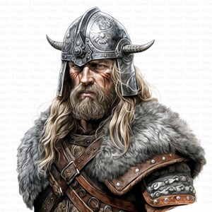 Viking Clipart | 5 High Quality Jpgs | Digital Download | Viking ...