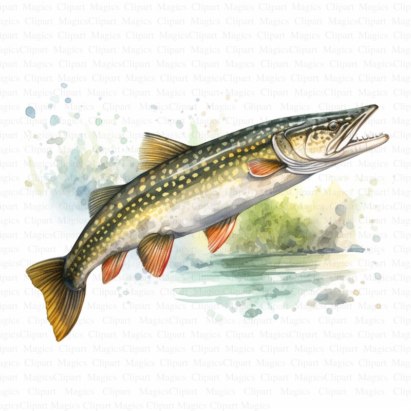 Northern Pike - Etsy