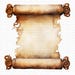 Medieval Scroll Clipart 5 High Quality Jpgs Digital Download Wall Art ...
