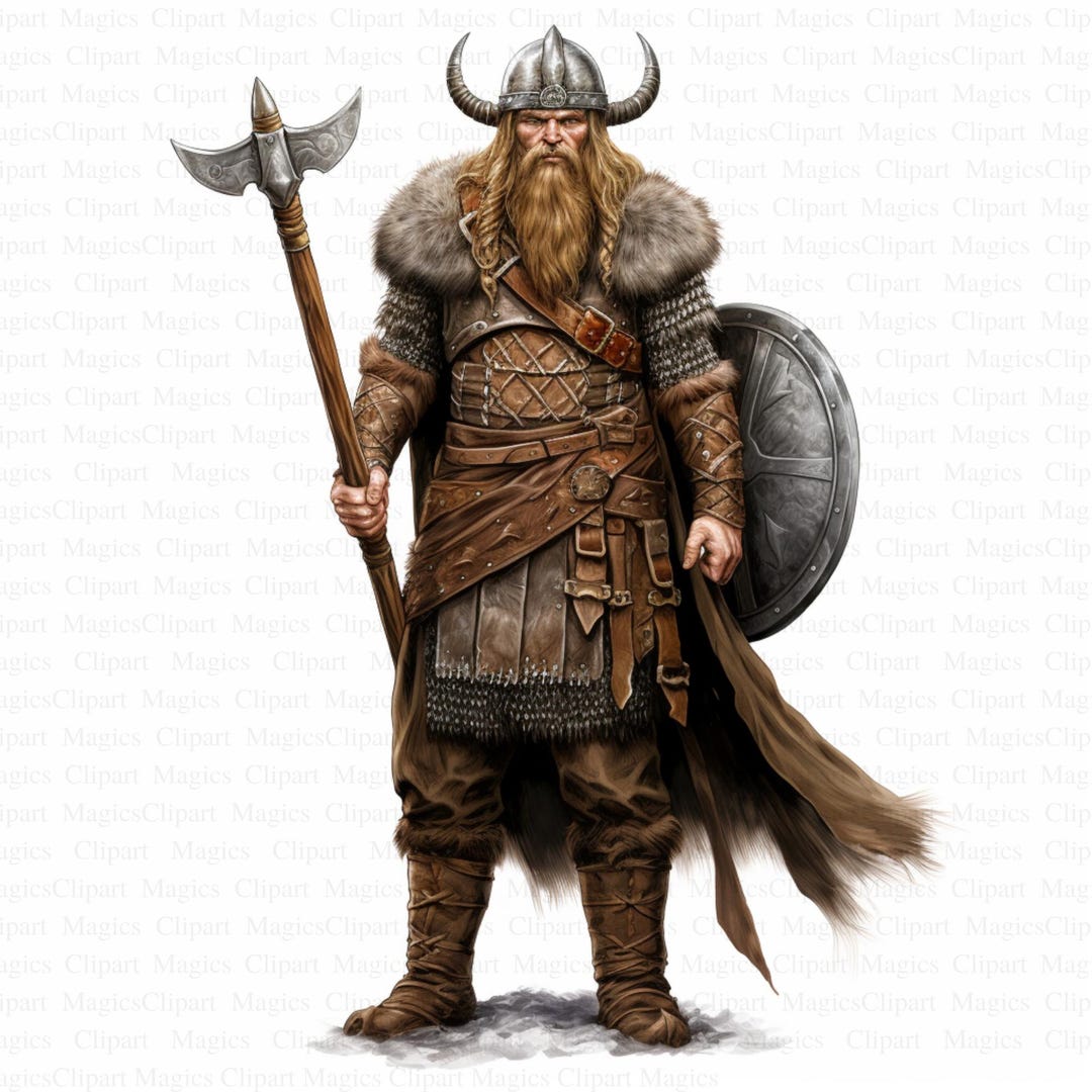Viking Clipart 5 High Quality Jpgs Digitaldownload Clip Art Viking ...
