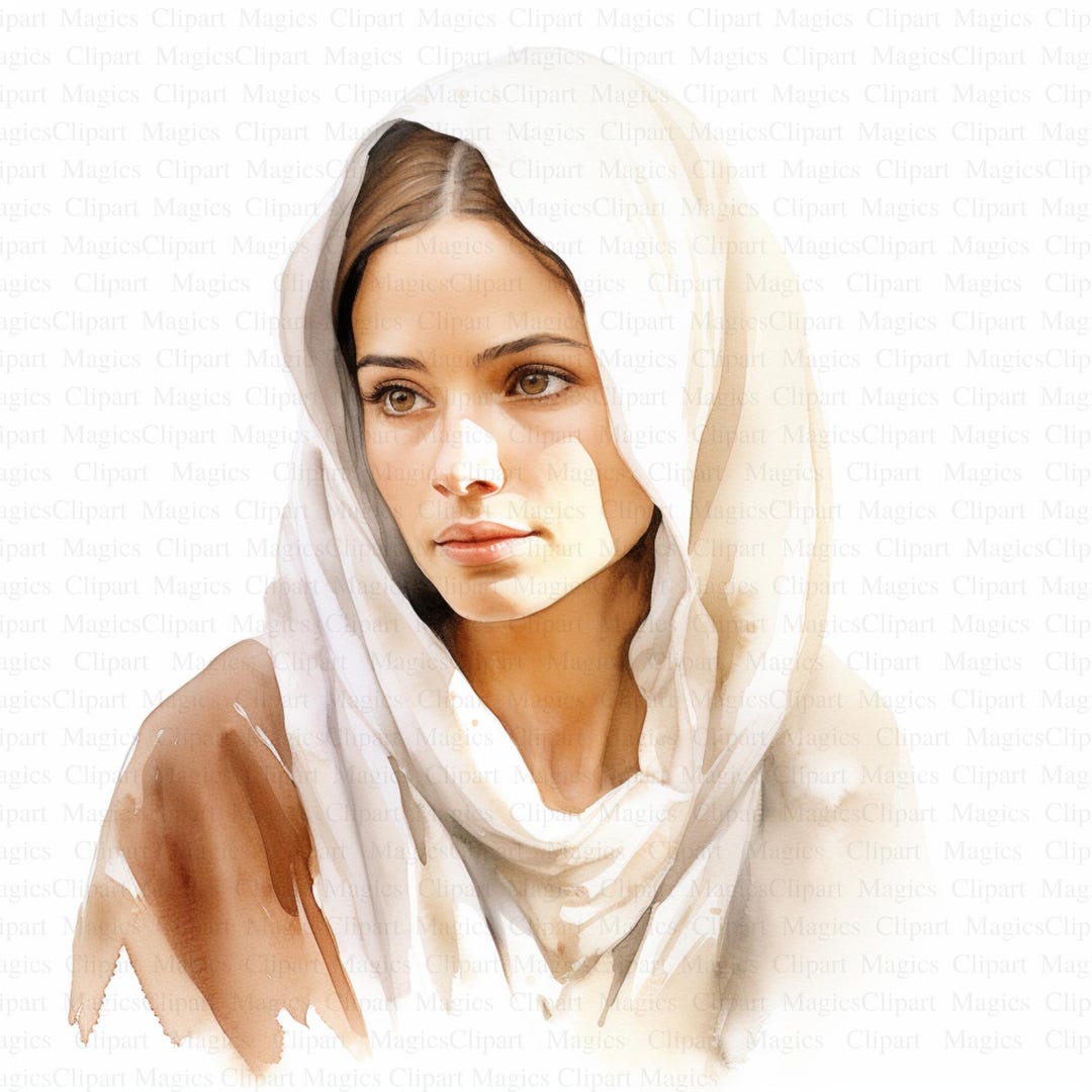 Woman in Biblical Times Clipart | 5 High Quality Jpgs | Digital ...