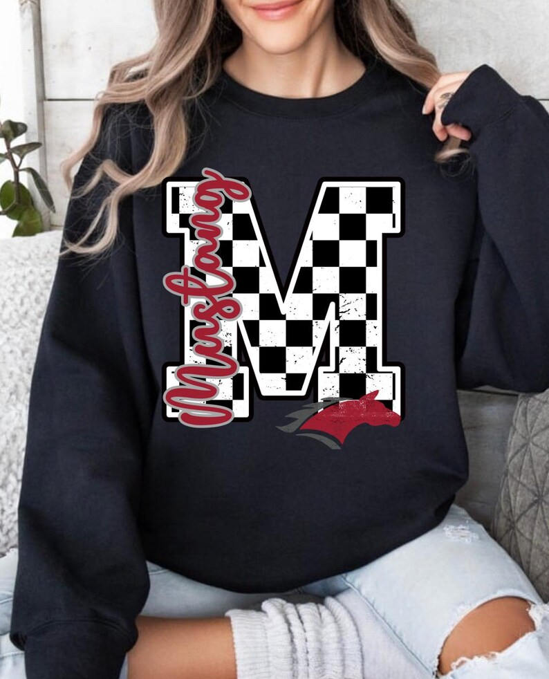 Custom Checkered School Spirit Mascot Png - Etsy