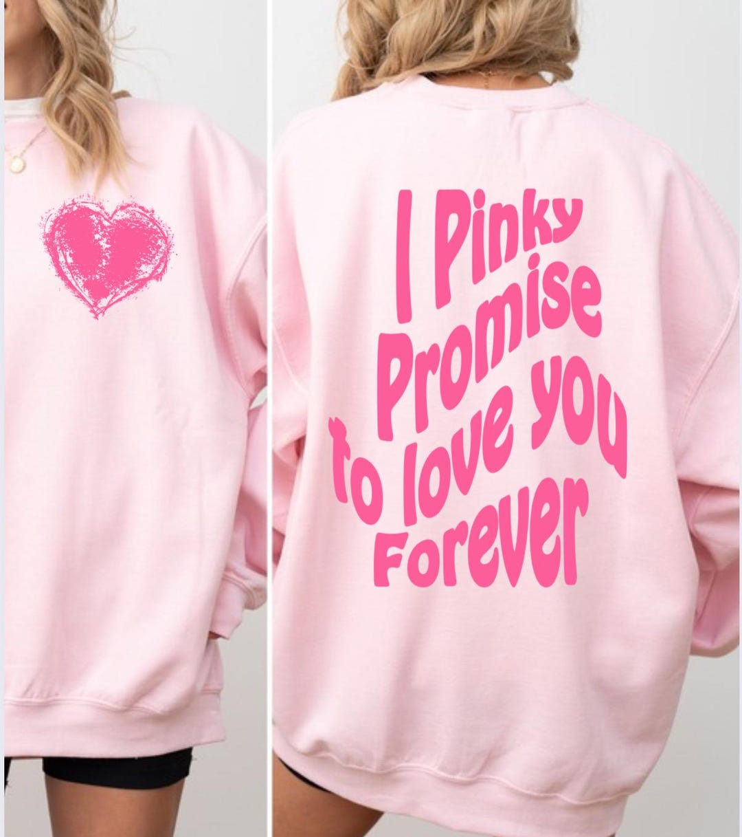 I Pinky Promise to Love You Forever Valentine Png - Etsy