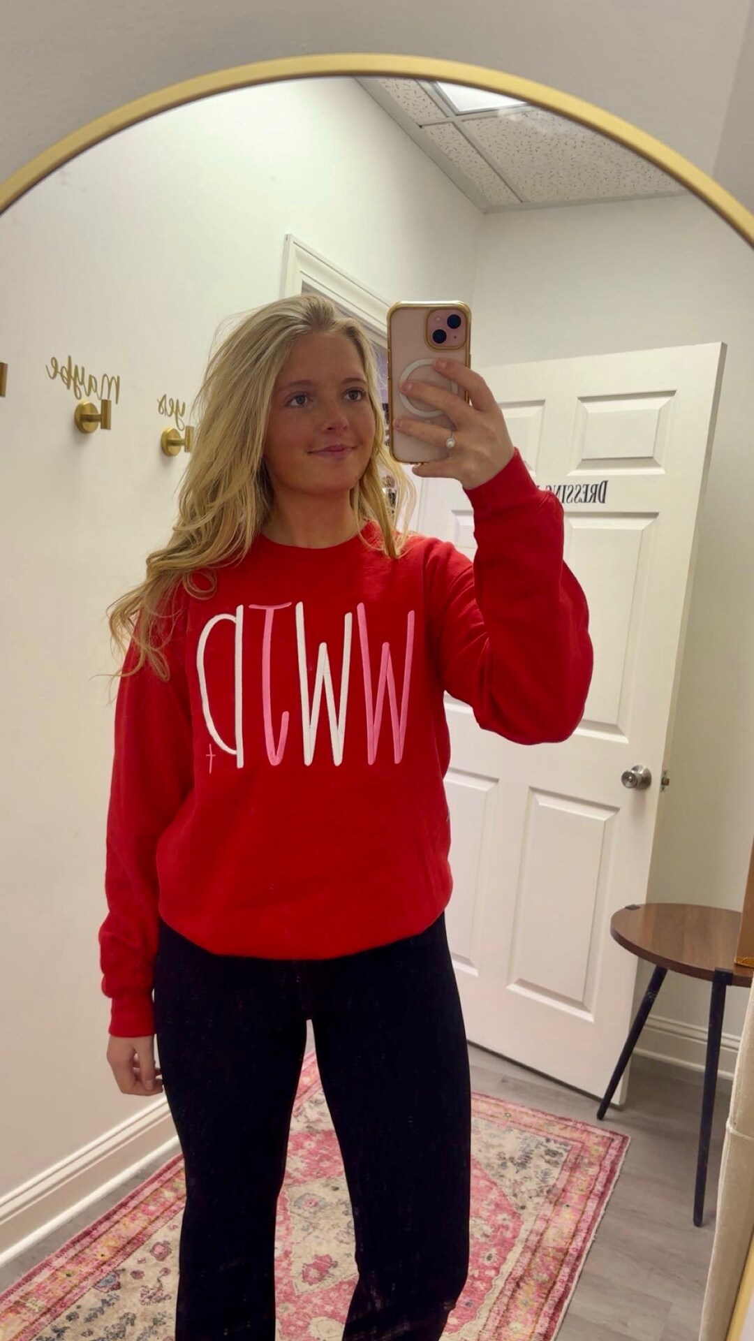 WWJD Embroidered Sweatshirt Custom Colors - Etsy