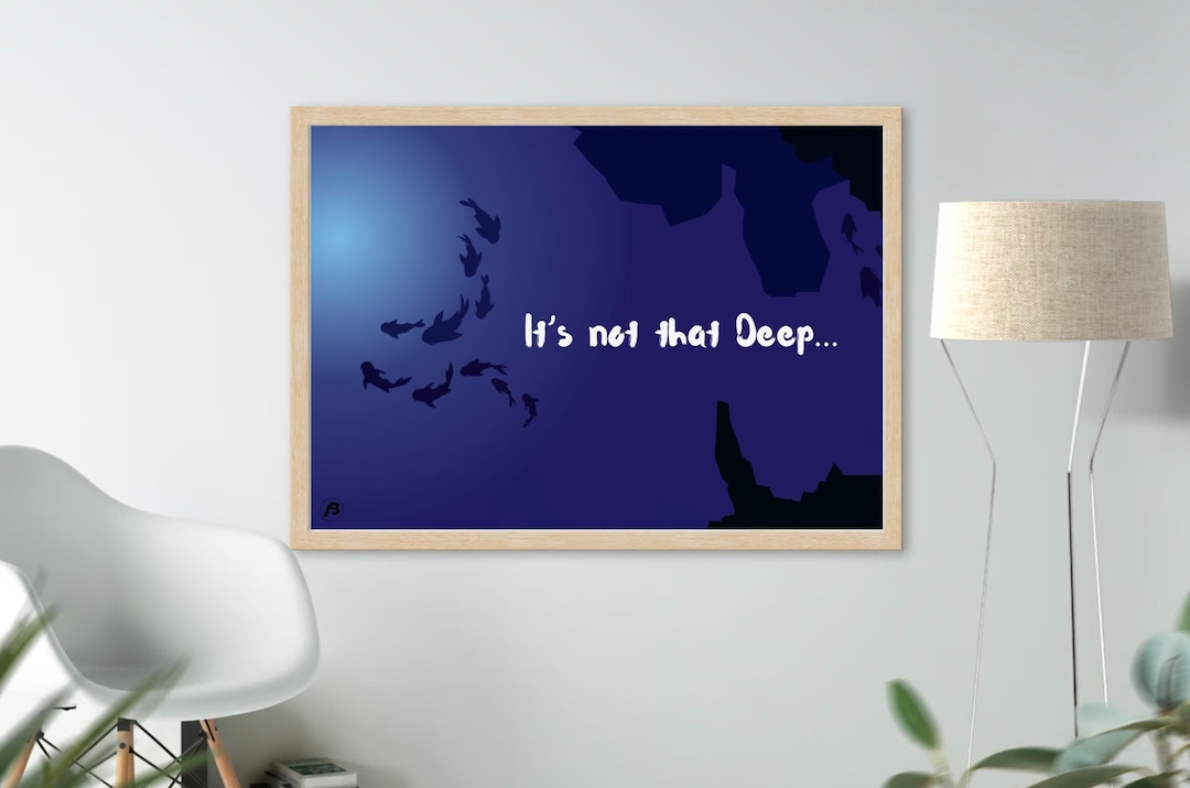 Its Not That Deep Digital Download - Etsy