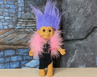 Purple Hair Troll - Etsy
