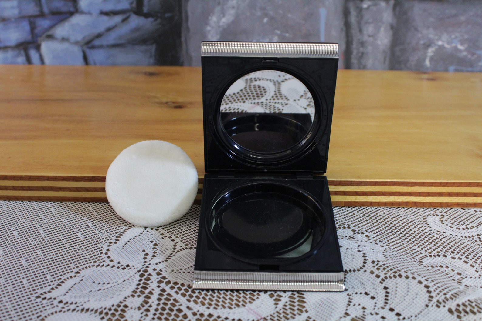 Vintage Avon Compact Mirror Puff the Fashion Group Makeup | Etsy