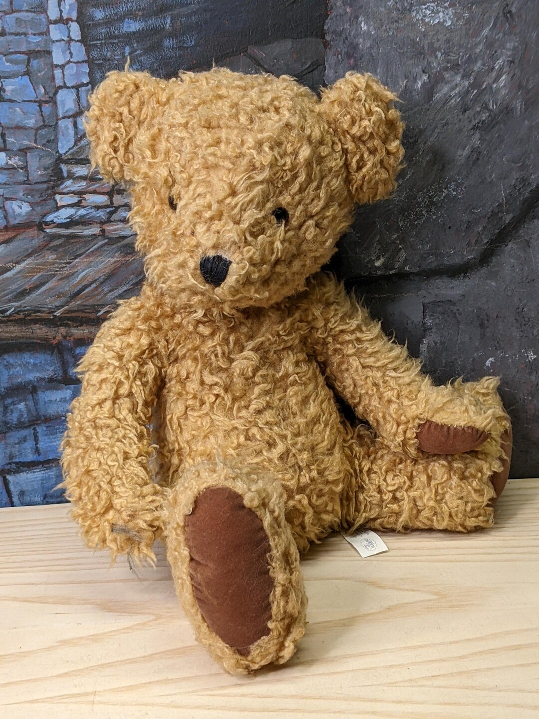 Vintage Wishpets Mindy Plush Teddy Bear Gift 90s Wish Pets 1997 15 ...