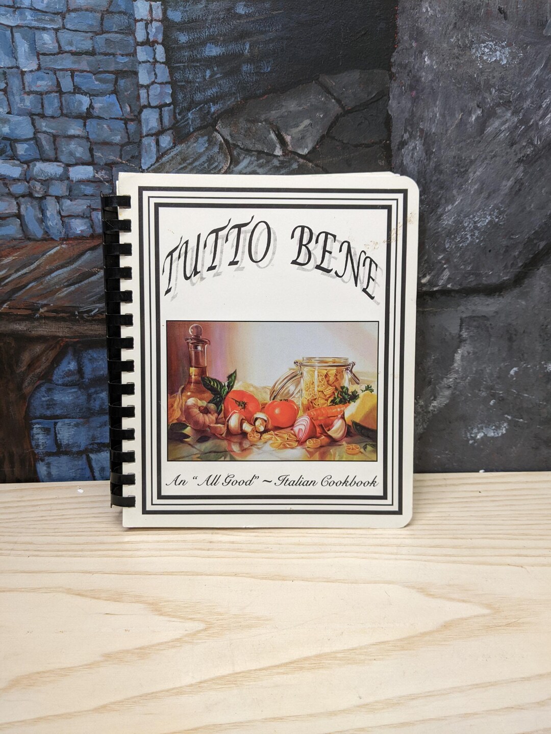 Sons of Italy Rhode Island TUTTO BENE Italian Cookbook Paperback Spiral ...