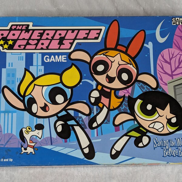 Powerpuff Girls Boardgame Milton Bradley Cartoon Network Etsy | My XXX ...