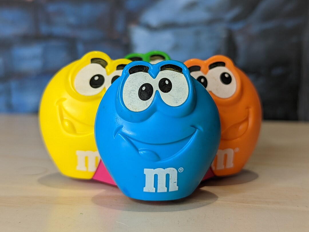 M&m's Mini's Pullback Swarm Toy Rolling Wheels Burger - Etsy
