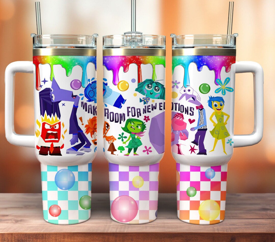 Inside Out Tumbler 40 Oz , Inside Out Starbucks Tumbler, Tumbler, Cup ...