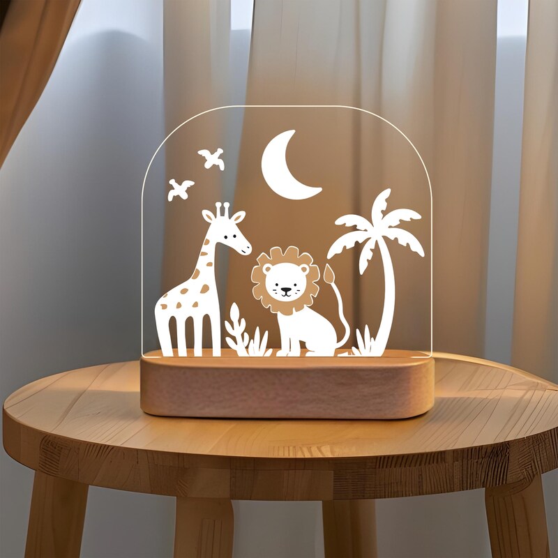 Safari Lamp - Etsy