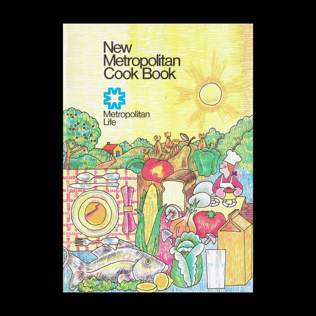 New Metropolitan Cook Book - Vintage Recipe Book C. 1973 - Metropolitan ...