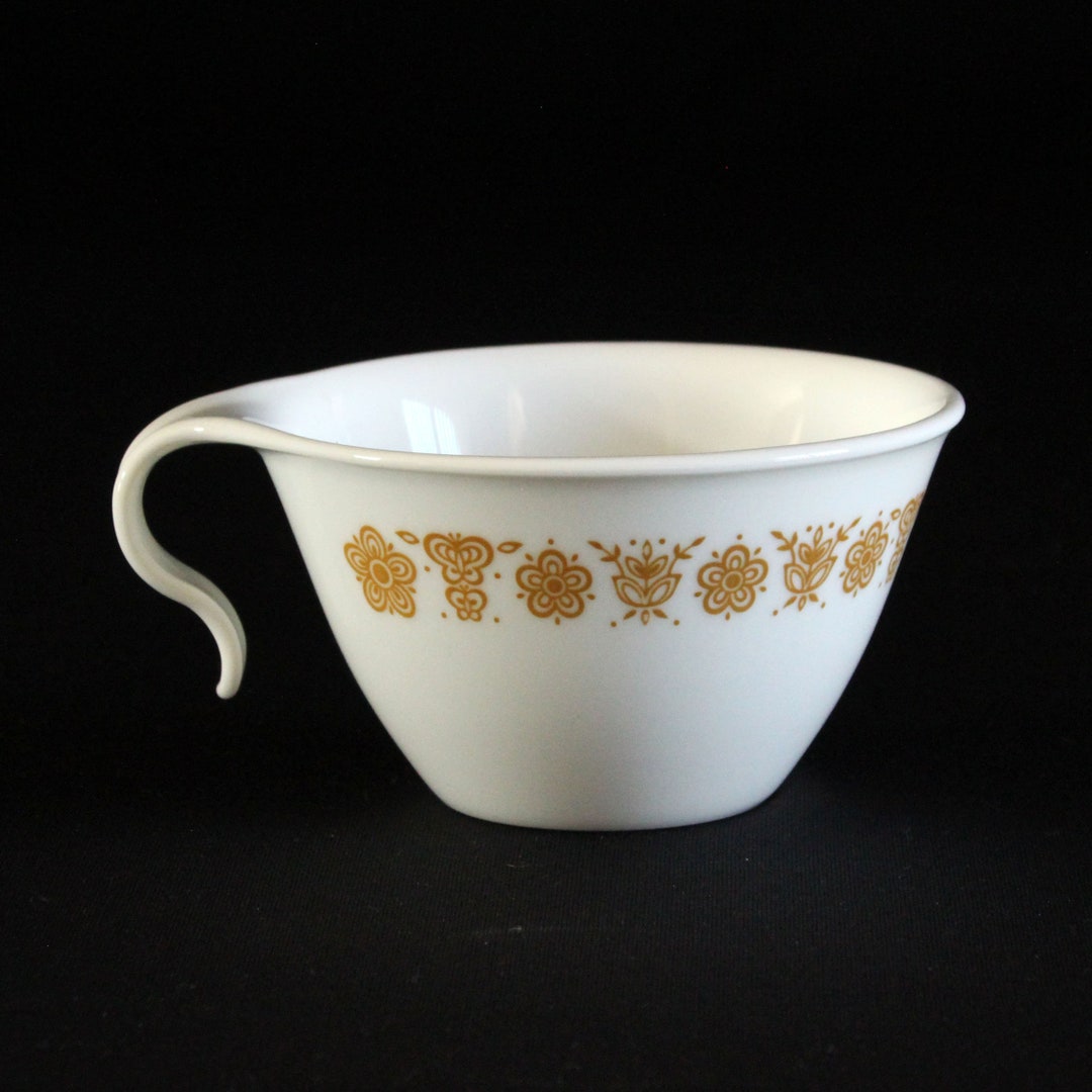 Butterfly Gold Corelle Livingware Open Hook Handle Mug - Single ...