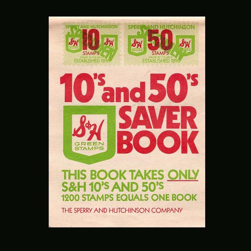 S and H Green Stamps - Etsy