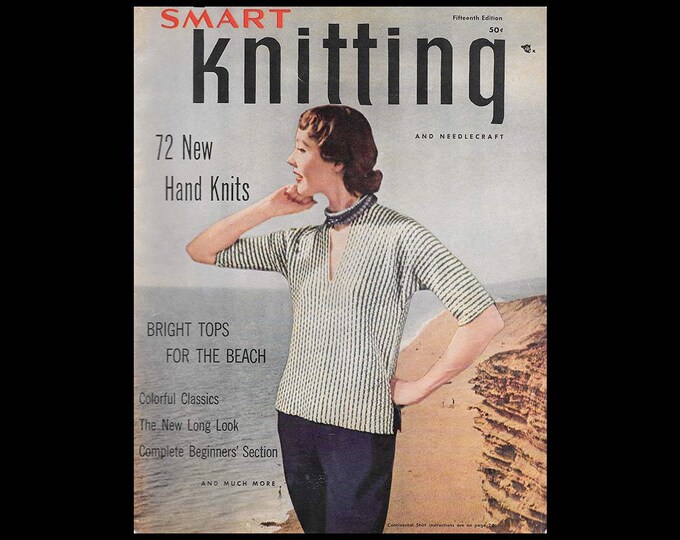Smart Knitting and Needlecraft - Edition 15 - Vintage Needlework Sewing ...