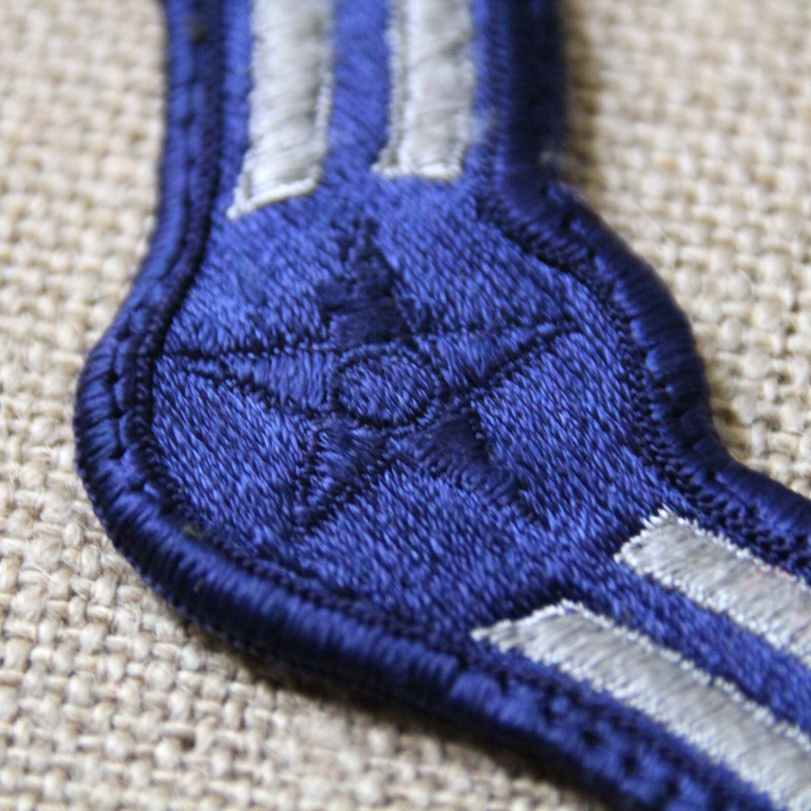 USAF U.S. Air Force Sew on Patch - Airman First Class E-3 Rank Chevron ...