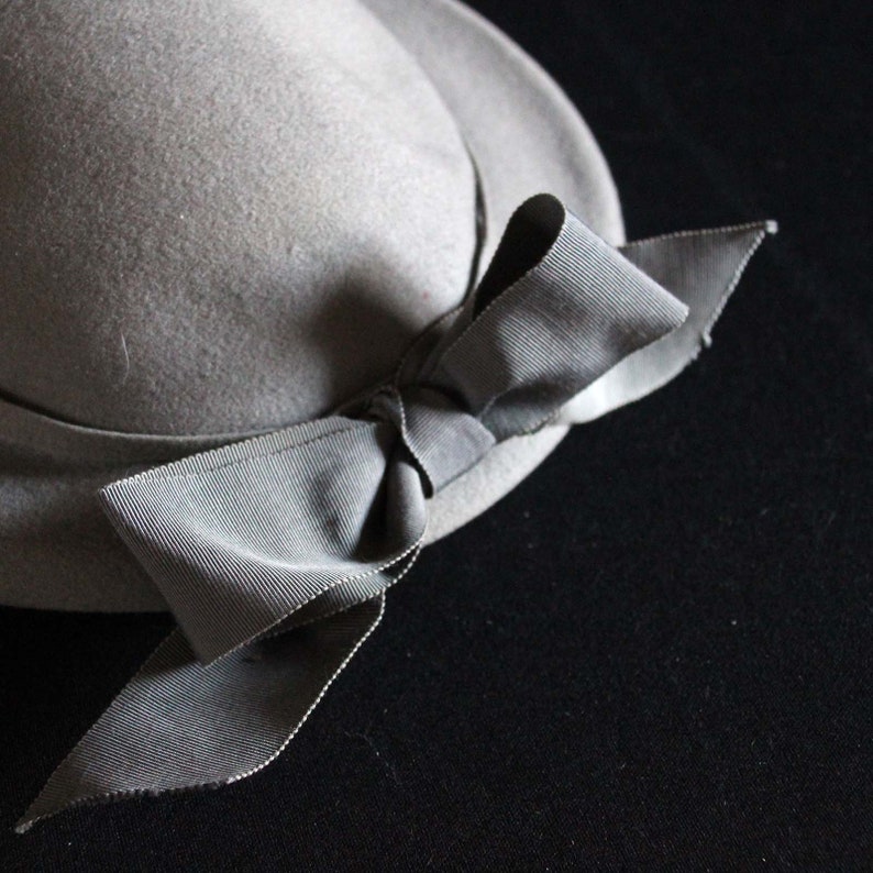 Vintage Merrimac Merfelt Doeskin Wool Felt Hat in Grey - Etsy