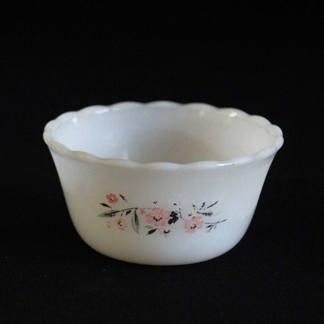 Fire King Primrose Dessert Bowl - Anchor Hocking Ovenproof Dish - Made ...