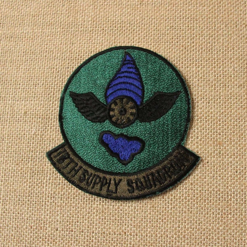 USAF 18th Supply Squadron Sew on Patch Kadena Air Base - Etsy