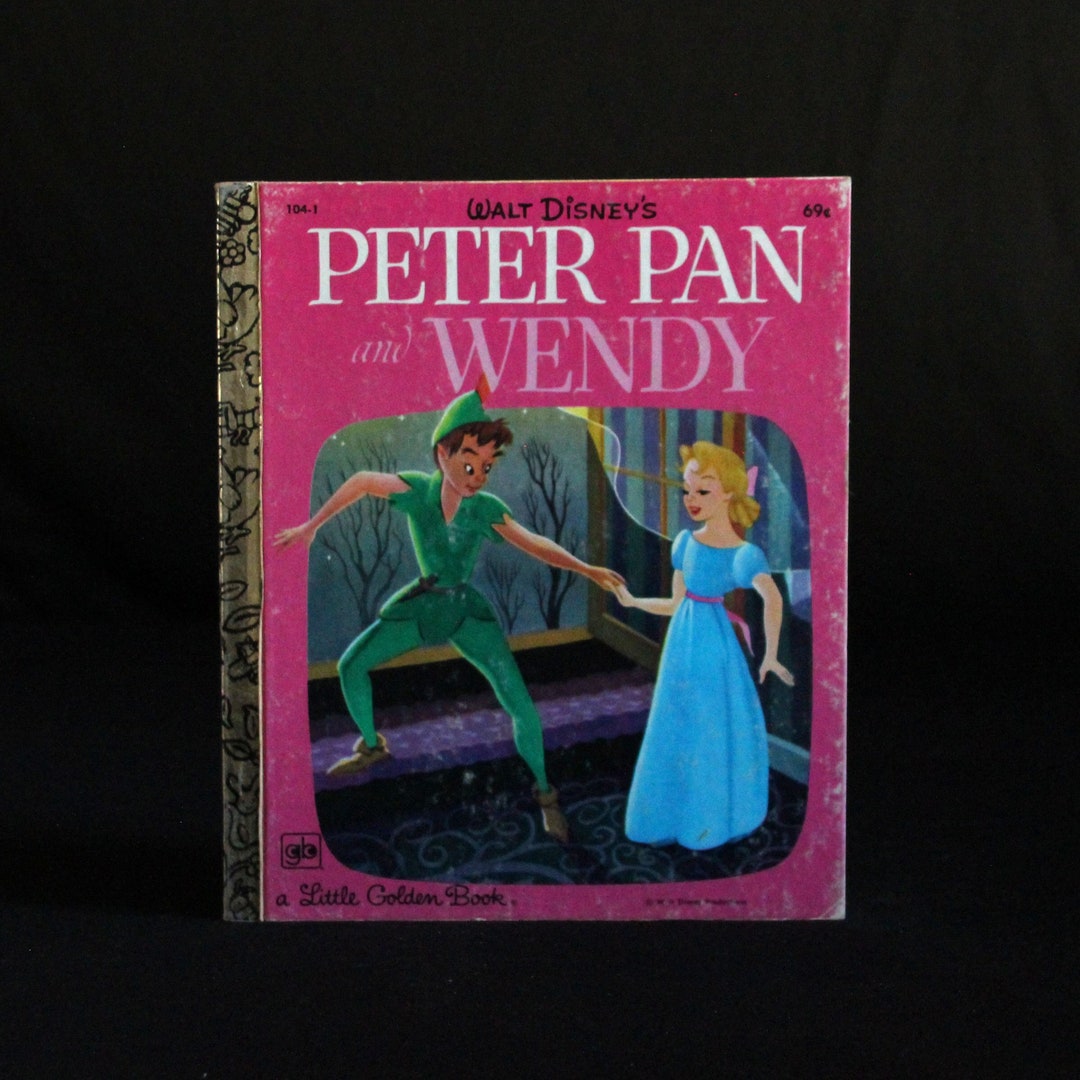 Walt Disney's Peter Pan and Wendy Vintage Children's Book C. 1980 A ...