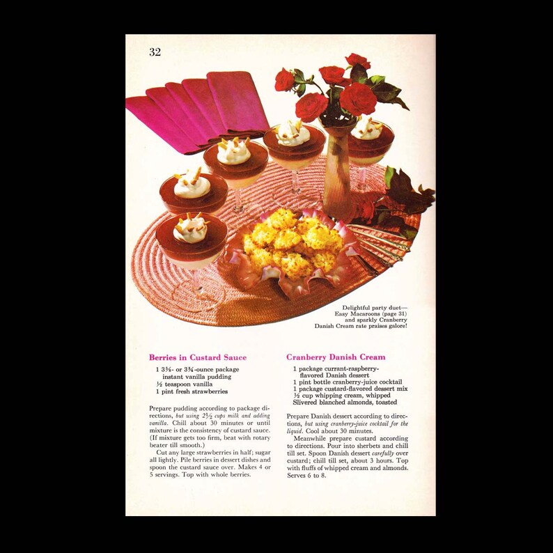 Shortcut Cooking Vintage Recipe Booklet C. 1969 - Etsy