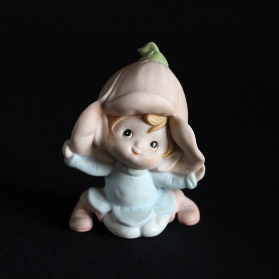 Vintage Homco Pixie Figurine 5615 Bisque Figurine - Etsy