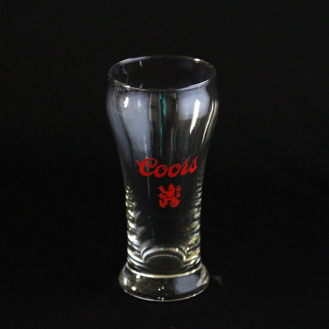Set of Coors Beer Glasses - Retro Barware - Beer Advertising Promo ...