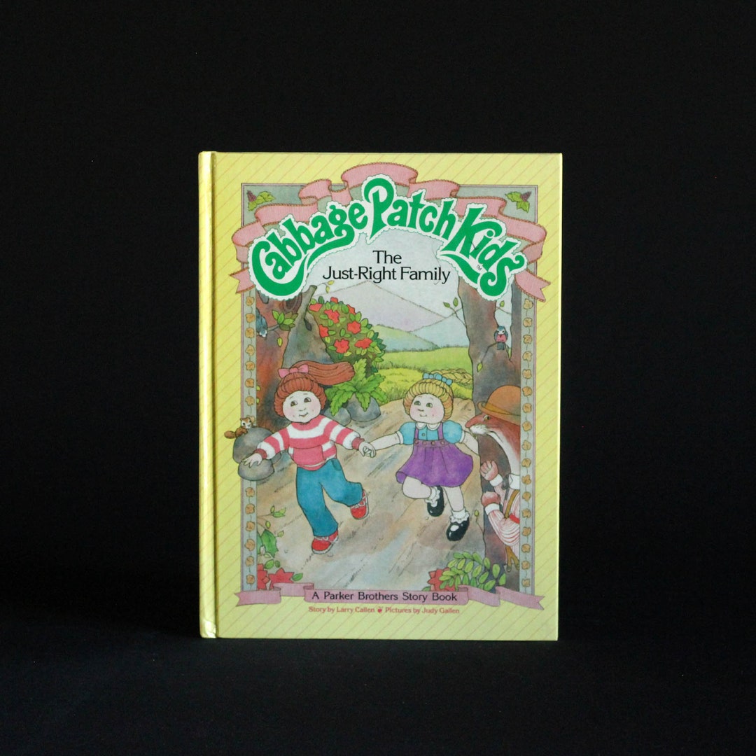 Cabbage Patch Kids the Just-right Family - Vintage Children's Book C ...