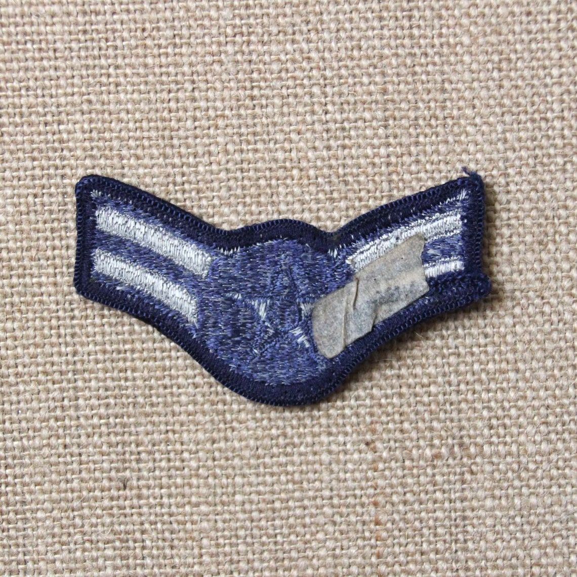USAF U.S. Air Force Sew on Patch - Airman First Class E-3 Rank Chevron ...