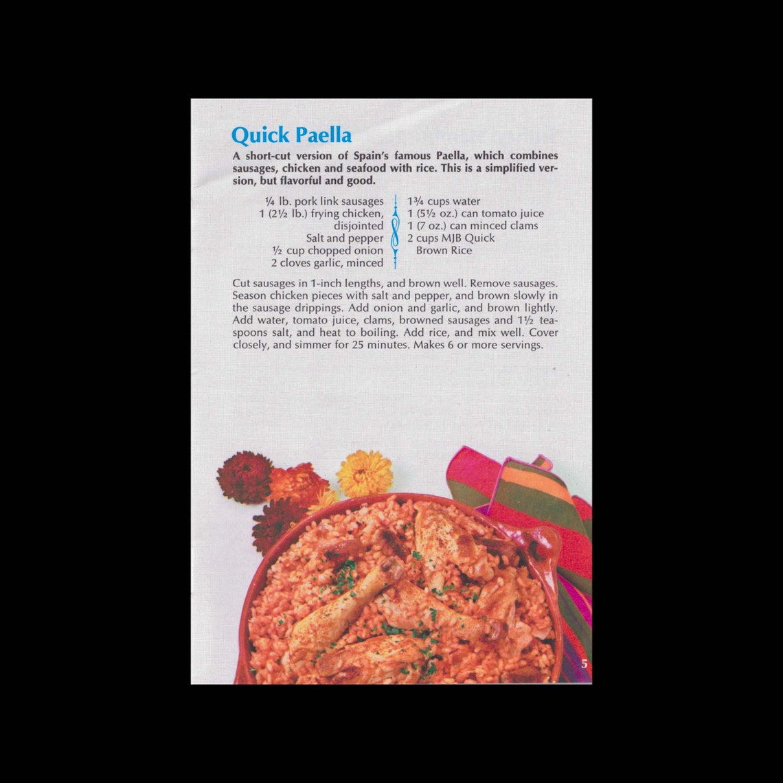 Rice 'n Easy Quick Brown Rice Recipes Vintage Recipe - Etsy