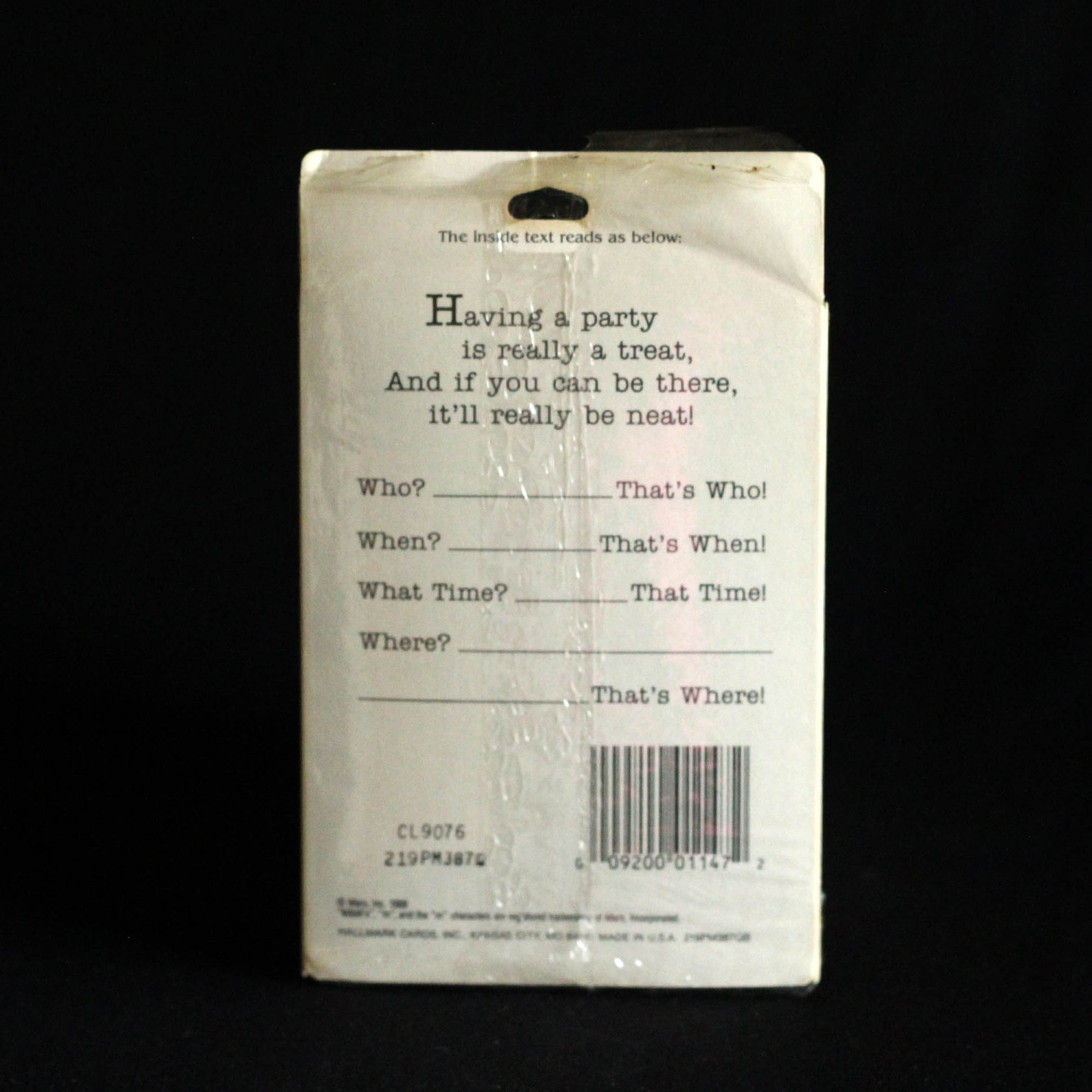 Vintage M&ms Party Invitations by Hallmark Cards Inc | Etsy